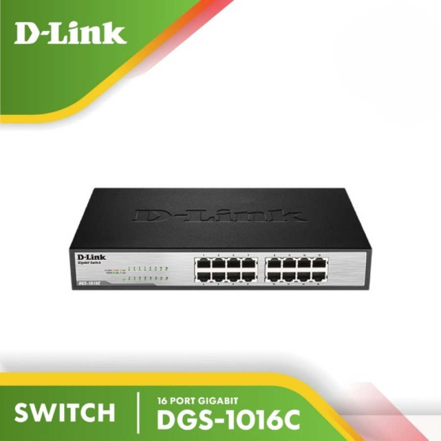 SWITCH HUB D-LINK DGS-1016C 16 PORT