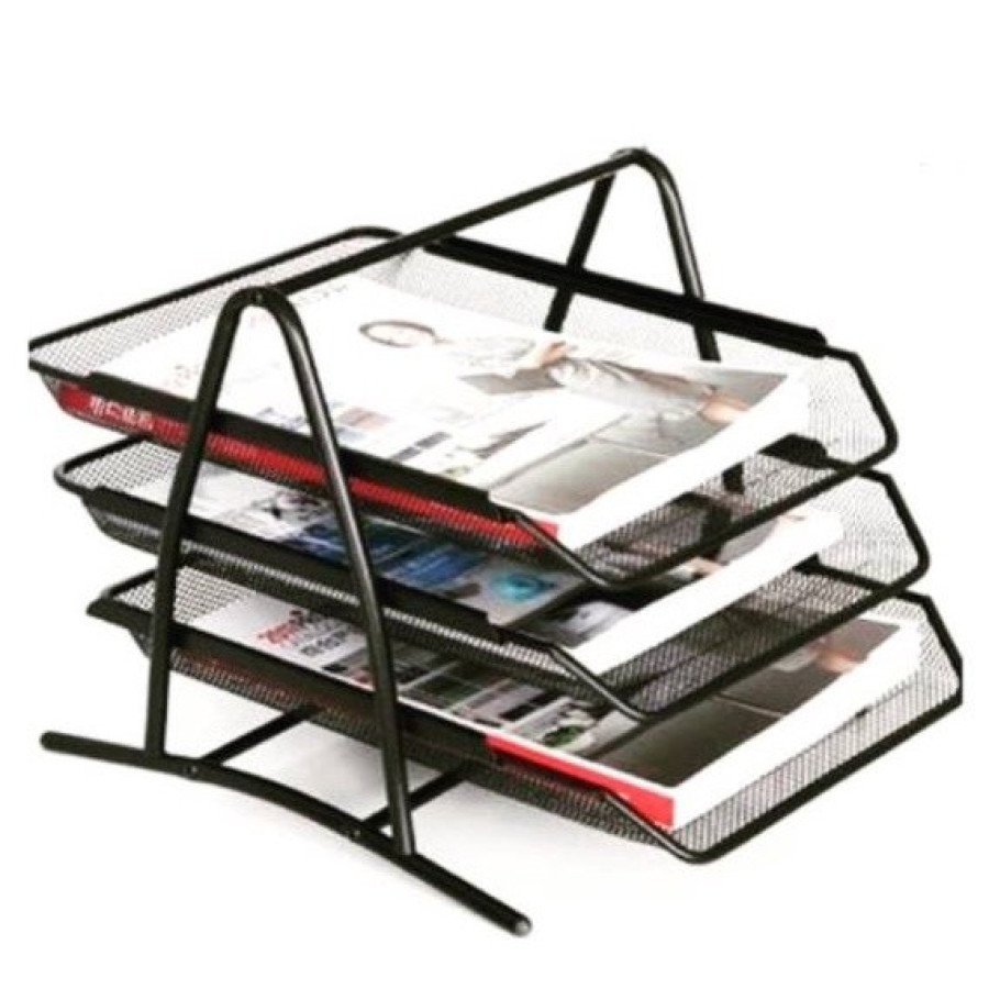 Rak File Dokumen 3 tingkat material besi