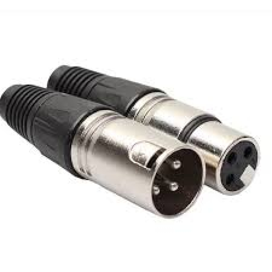 JACK CANON XLR FEMALE+MALE SEPASANG
