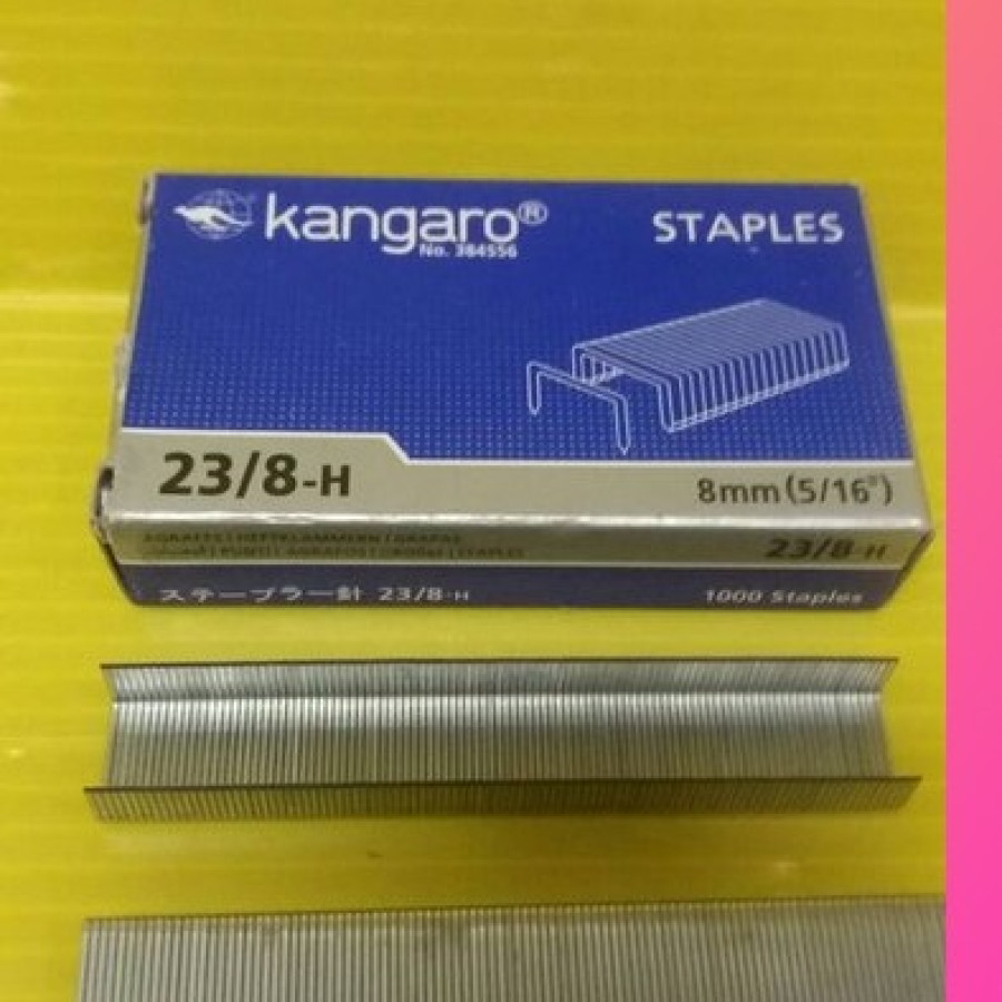 isi staples tembak 238-h,8mm(516)isi 10 kangaro