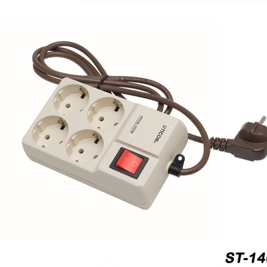 Stop Kontak, Isi 4 Lubang Terminal Uticon