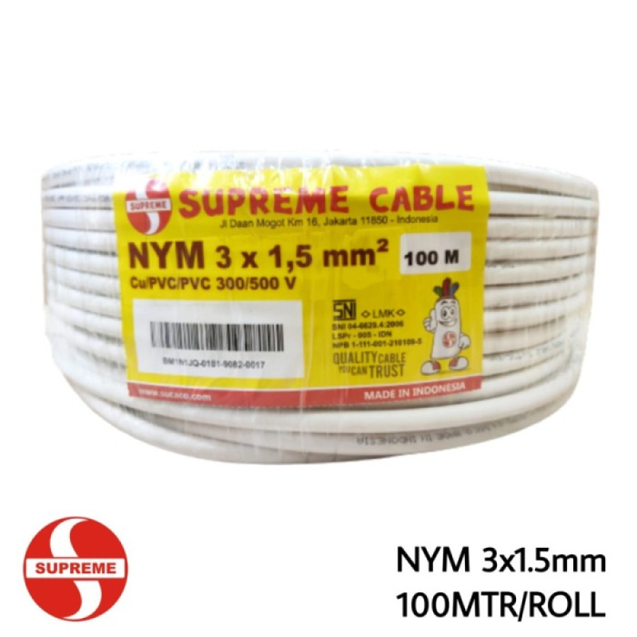 SUPREME KABEL NYM 3X1,5 MM