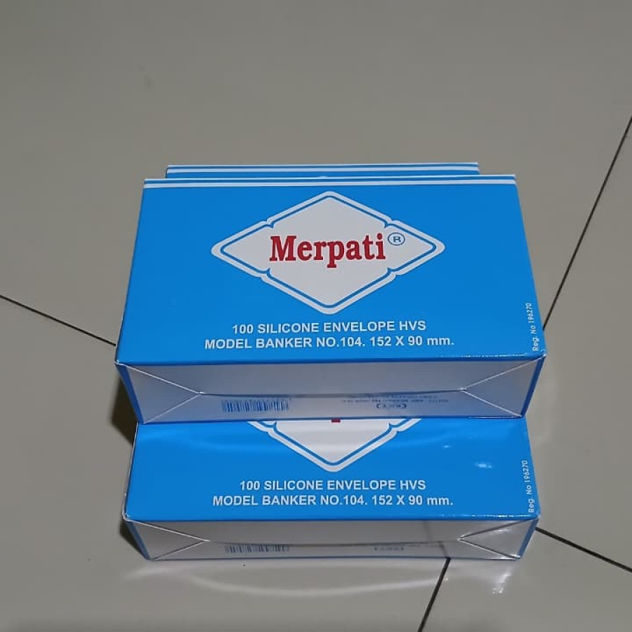 Amplop Merpati No.104 Silicone Envelope HVS / Model Banker 152 x 90 mm ...