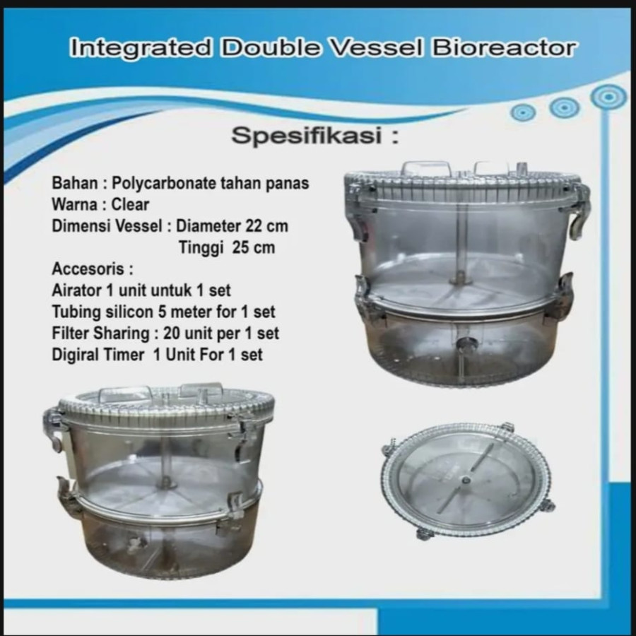 Tabung vessel biorekator