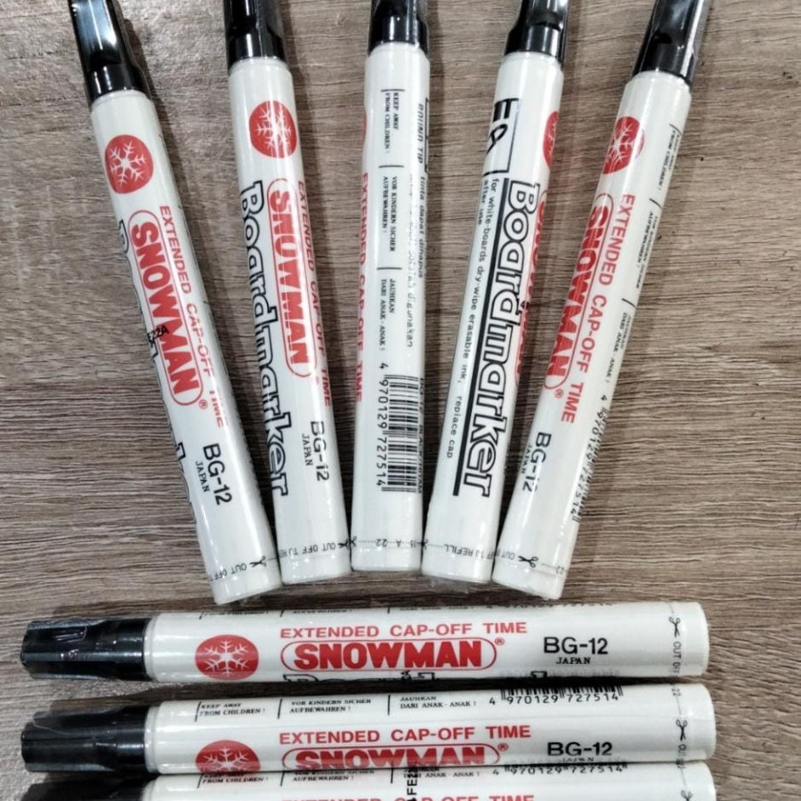 Spidol Whiteboard Snowman