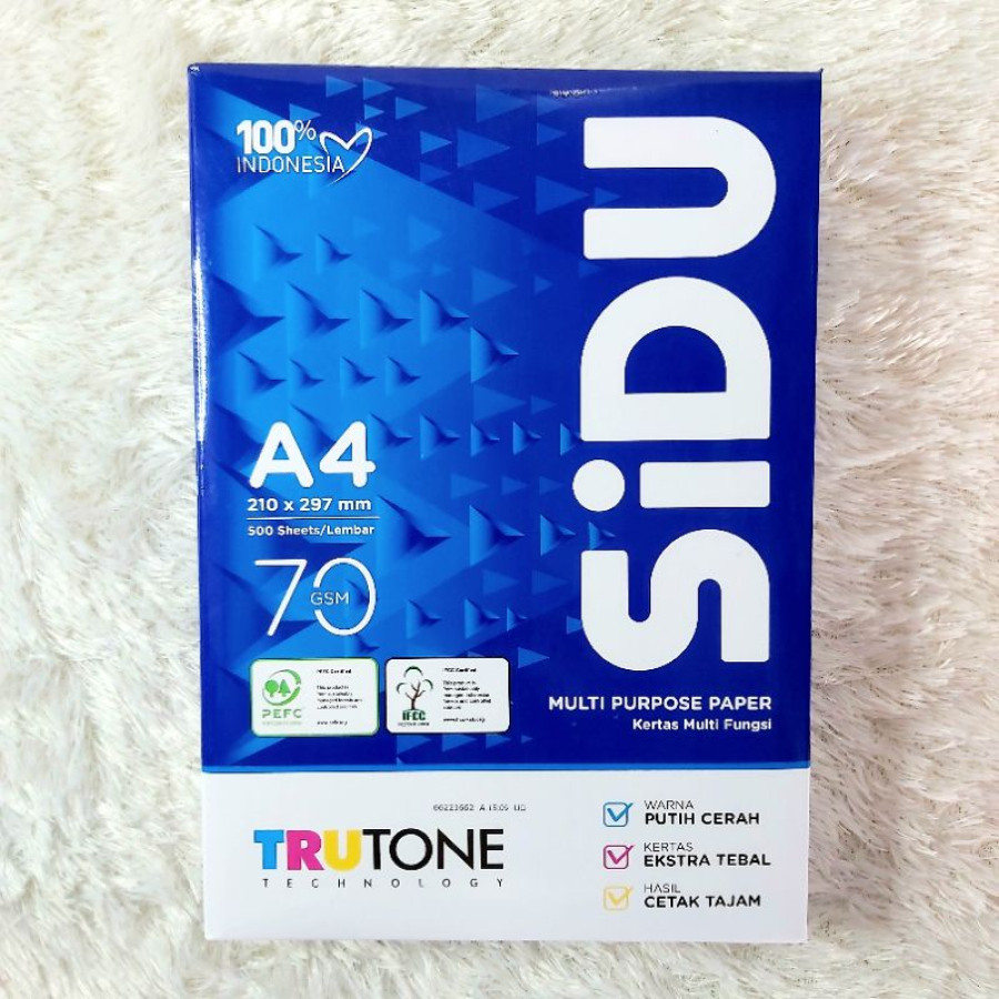 Kertas HVS A4 Sidu 70 Gsm