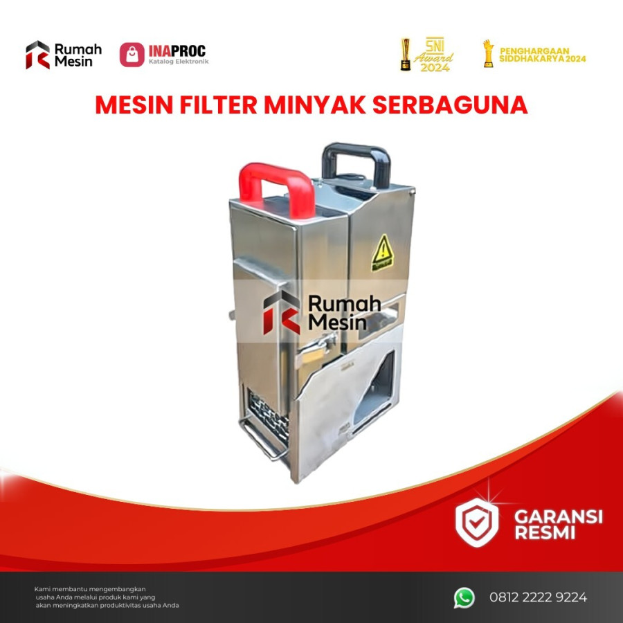 Mesin Filter Minyak Serbaguna