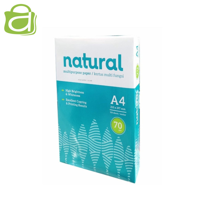 NATURAL KERTAS HVS A4 75gsm