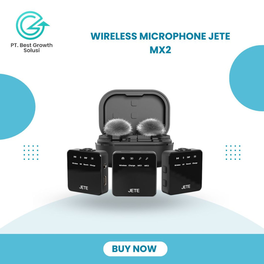 Wireless Microphone JETE MX2