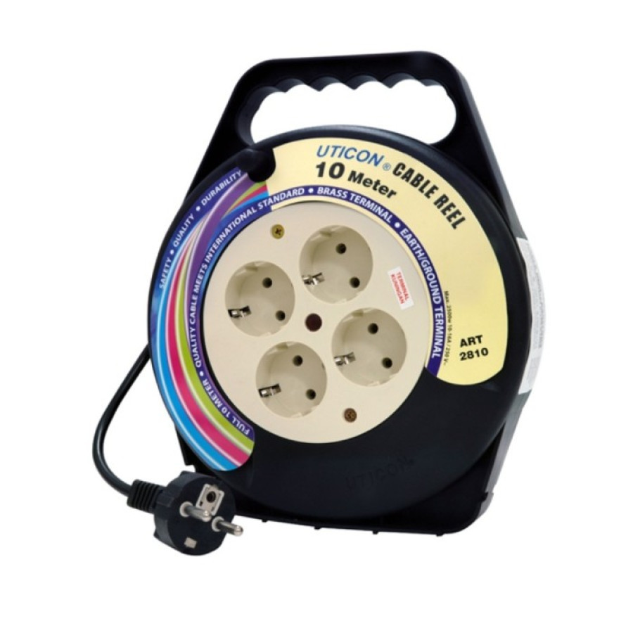 Kabel Roll Listrik isi 4 Terminal - Uticon