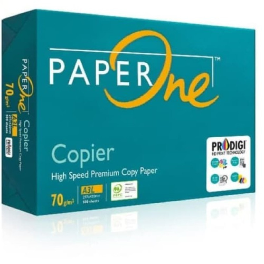 kertas hvs a4 uk. 70 gsm paper one