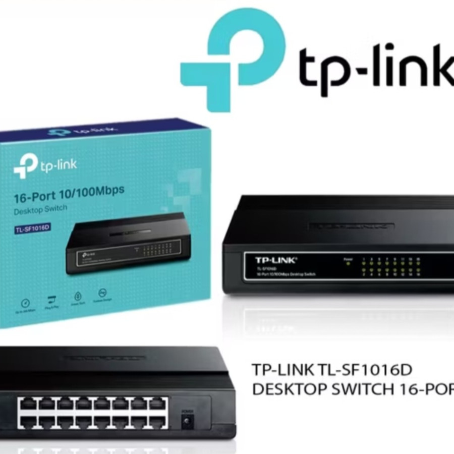 Switch Hub 16 Port Tp Link