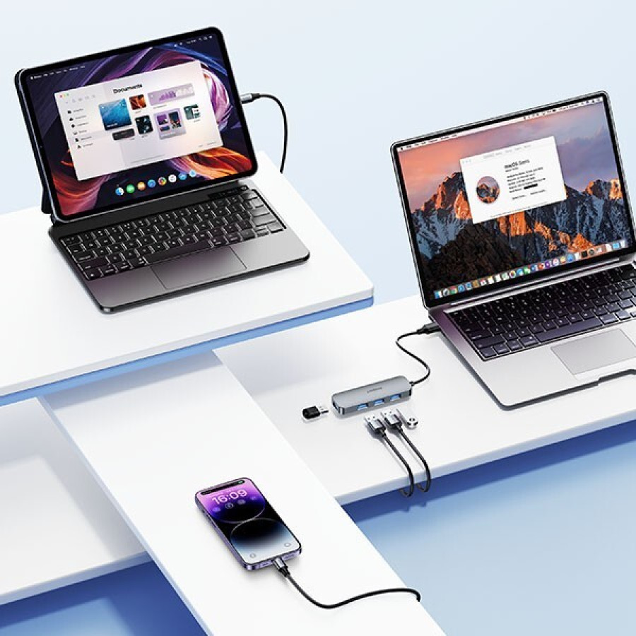 Robot H340A USB 3.0 HUB 4 Port 5Gbps