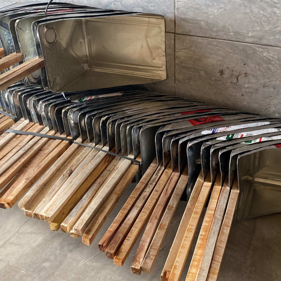 Serok sampah ekrak blek