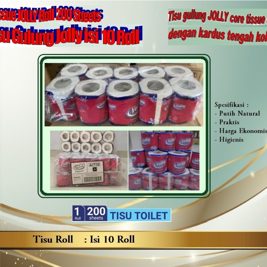 Tissue Roll Merk Jolly