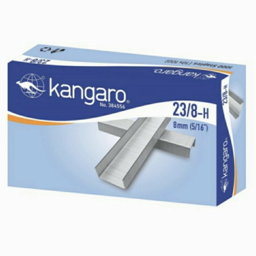 isi staples tembak 238-h,8mm(516)isi 10 kangaro