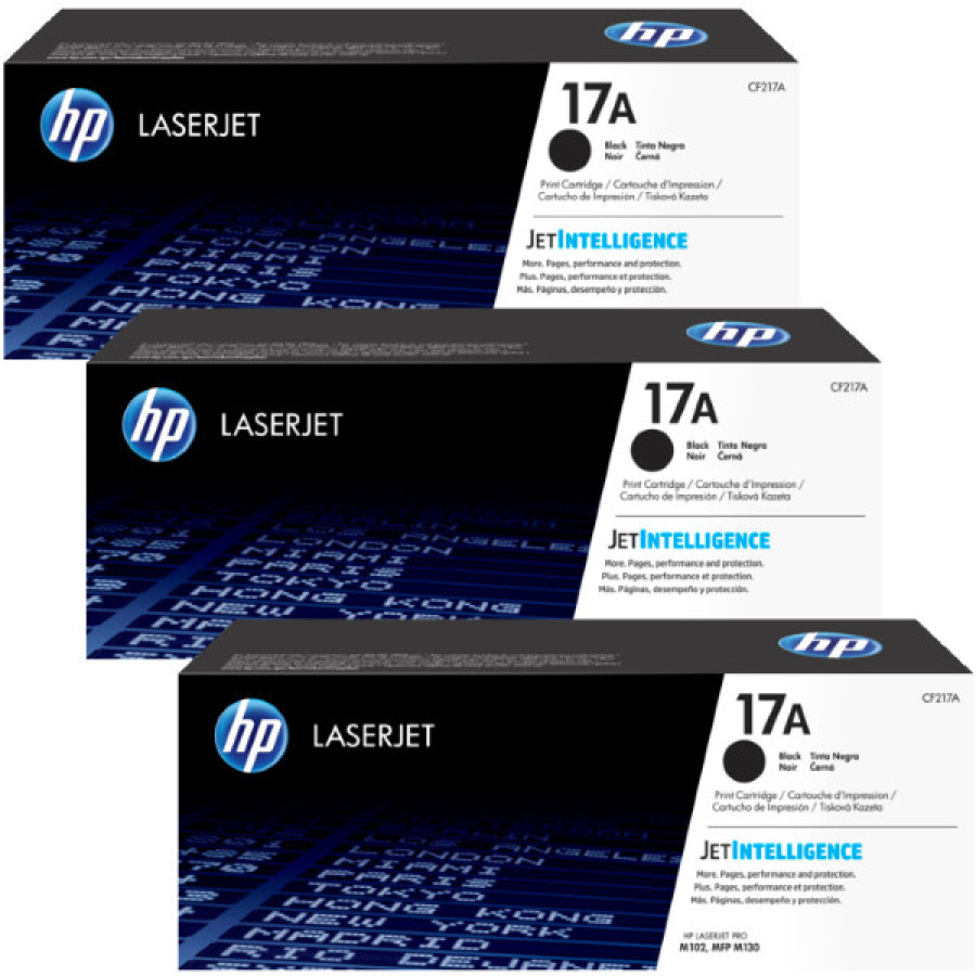 tinta printer laserjet hp 17a
