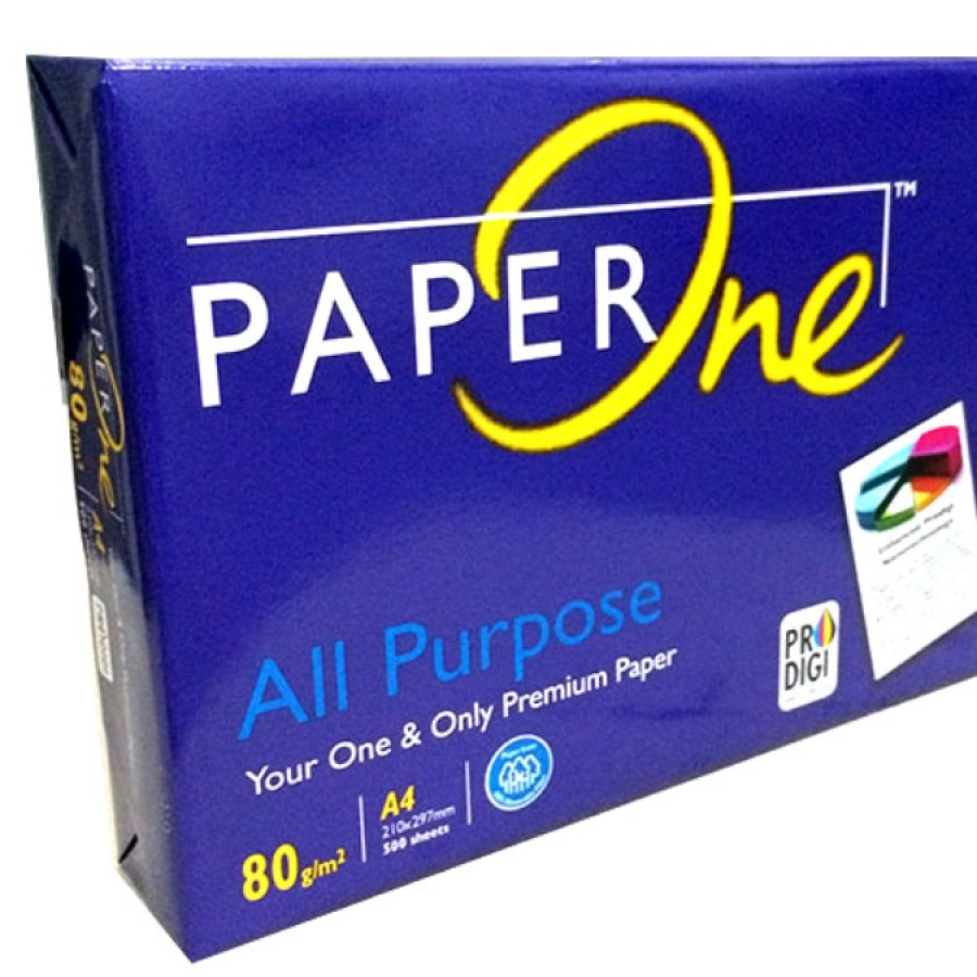 Kertas HVS A4 80 gsm (SIDU/PAPERONE/AONE/COPY PAPER)