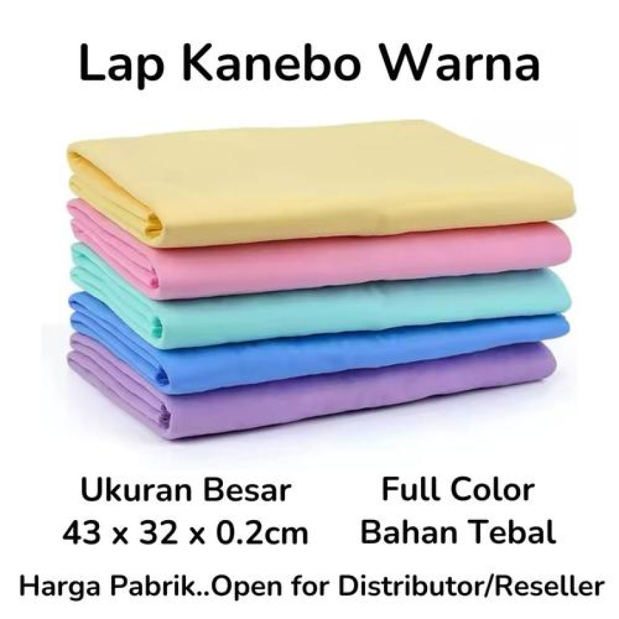 Kain Lap Mobil Motor Chamois Kanebo Berserat Daya Serap Air Tinggi