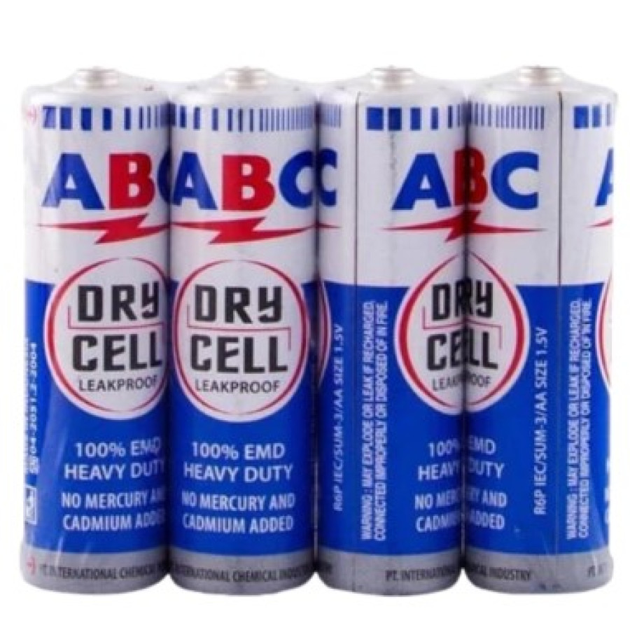 Baterai AA Merk ABC