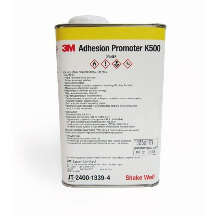 3M Adhesion Promoter K500 30 ml Shake Well