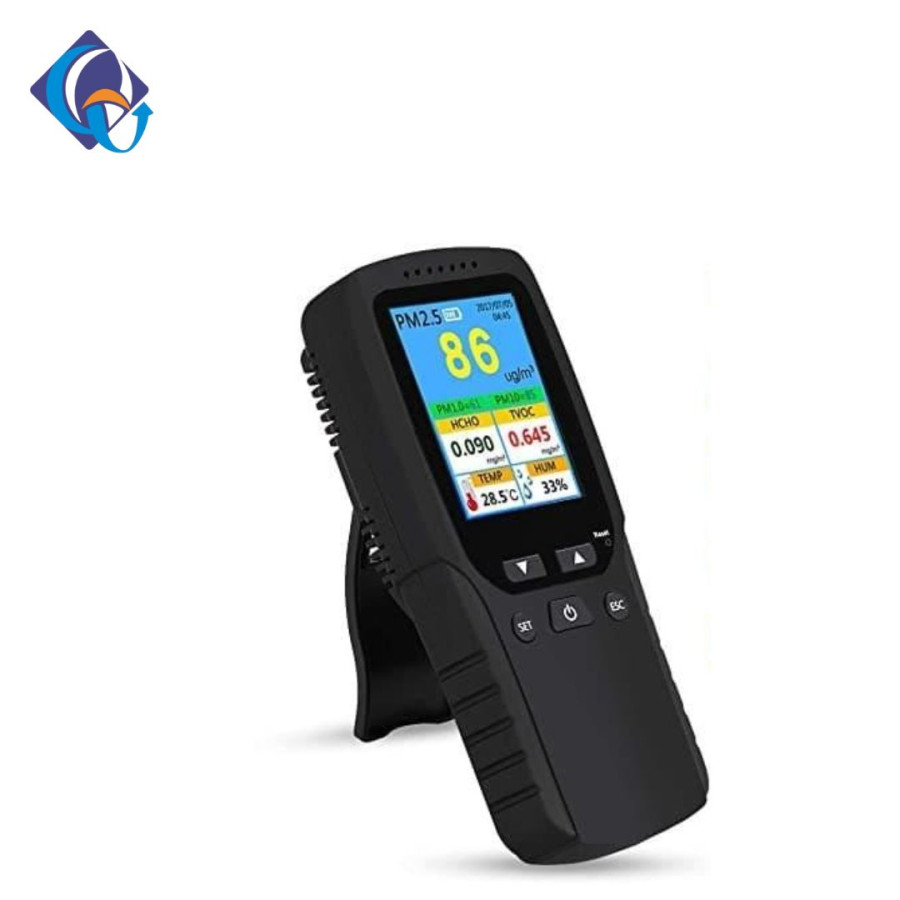 AIR QUALITY MONITOR 8 IN 1 PM2.5 POLUSI DETECTOR TESTER METER DEBU