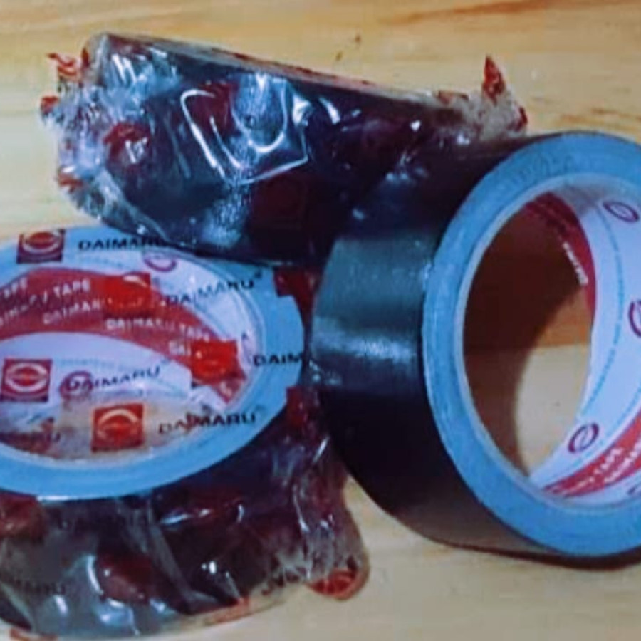 lakban hitam uk 2 inch daimaru