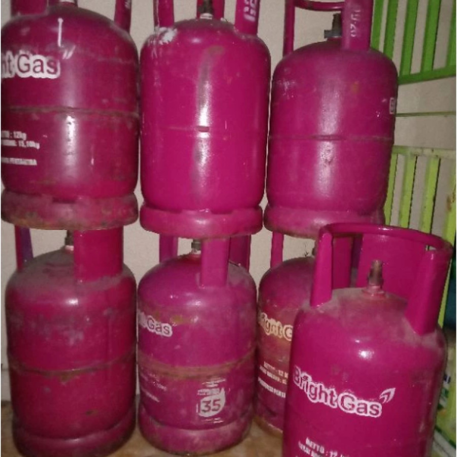 TABUNG GAS 12 KG BRIGHT GAS KOSONGAN