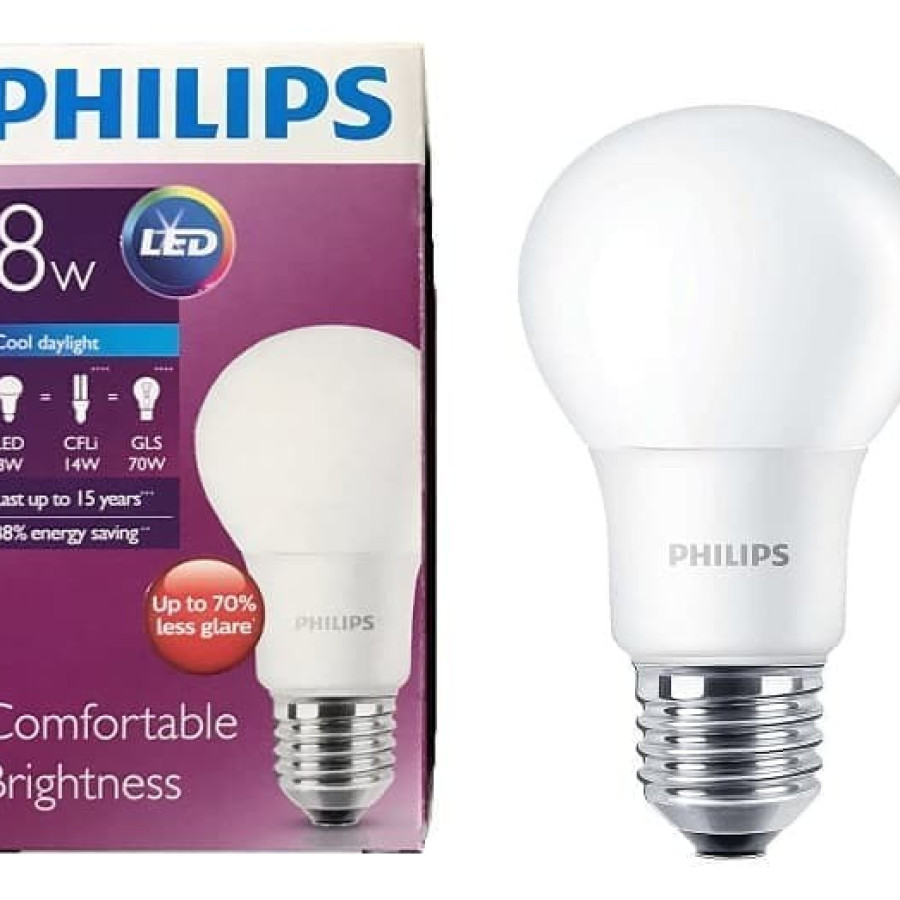 LAMPU PHILIPS LED 8 WATT