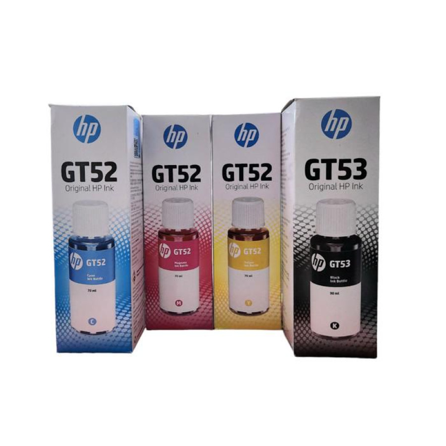 Tinta Printer GT 52 Warna dan Hitam Merek HP