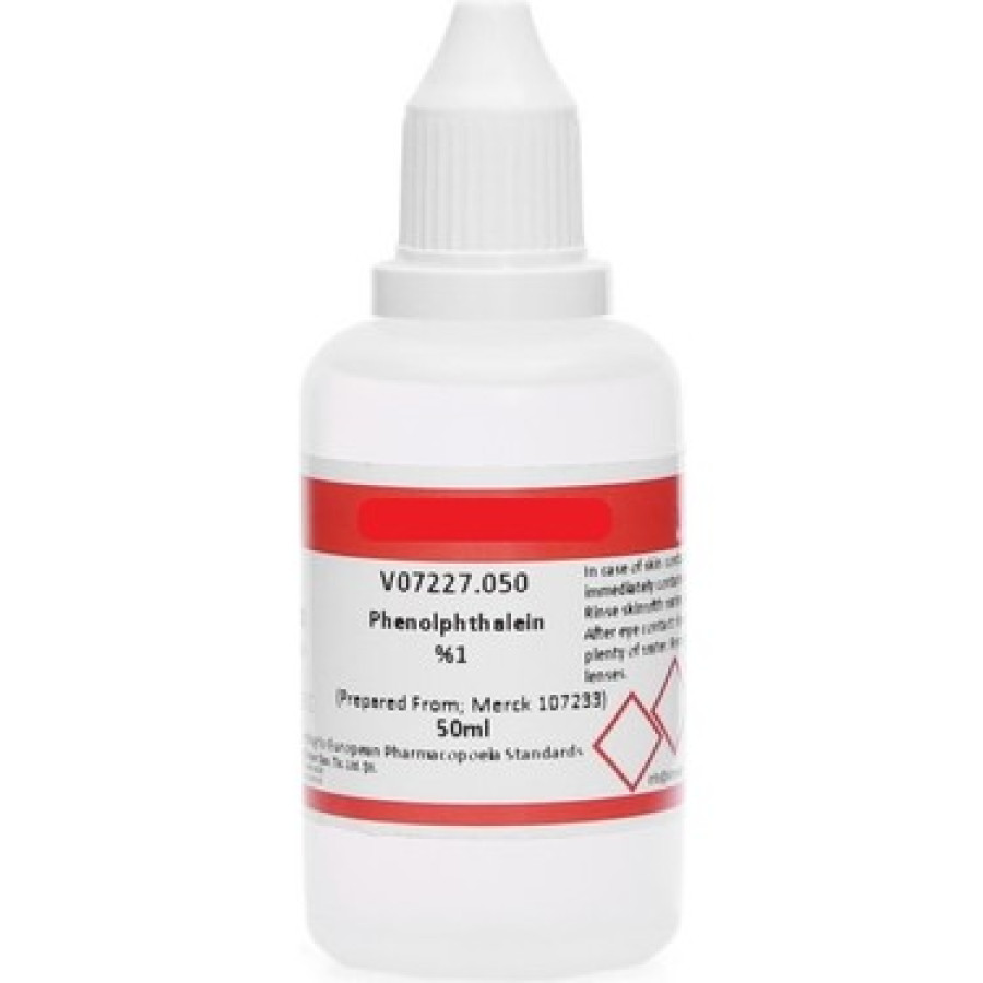 Fenolftalein PA Lengkap Dengan Coa Dan Msds, Vol 100 gr