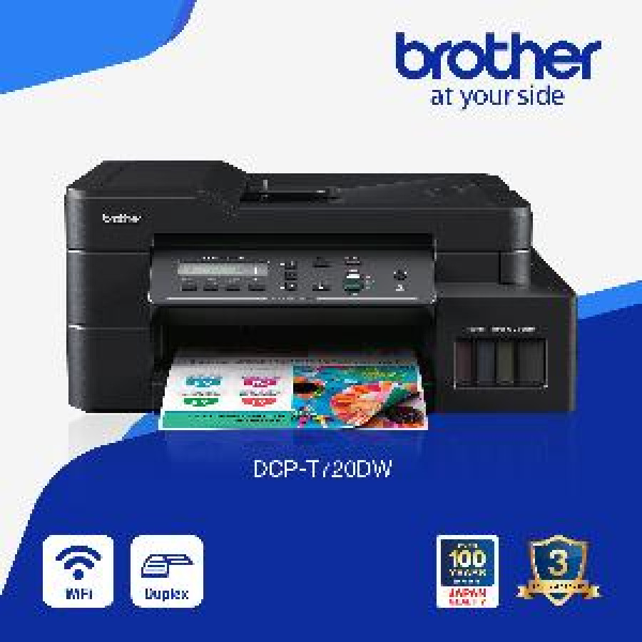 BROTHER INKJET PRINTER MULTIFUNGSI A4 DCP-T720DW