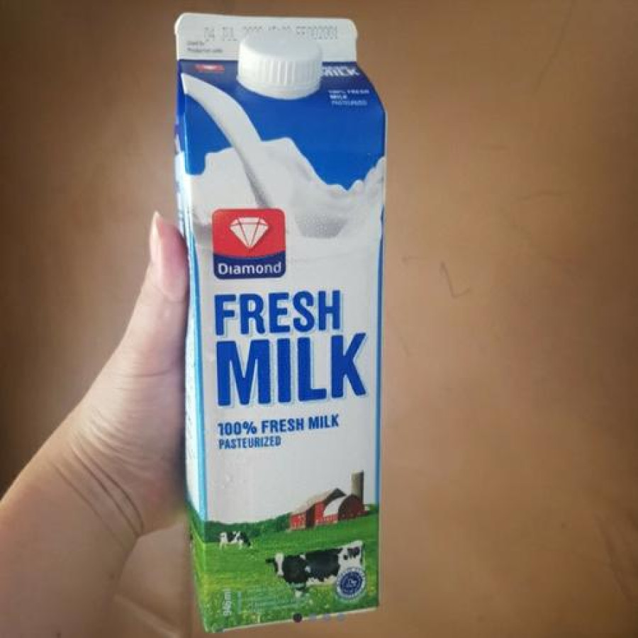 Fresh Milk Diamond Plain 1 Ltr