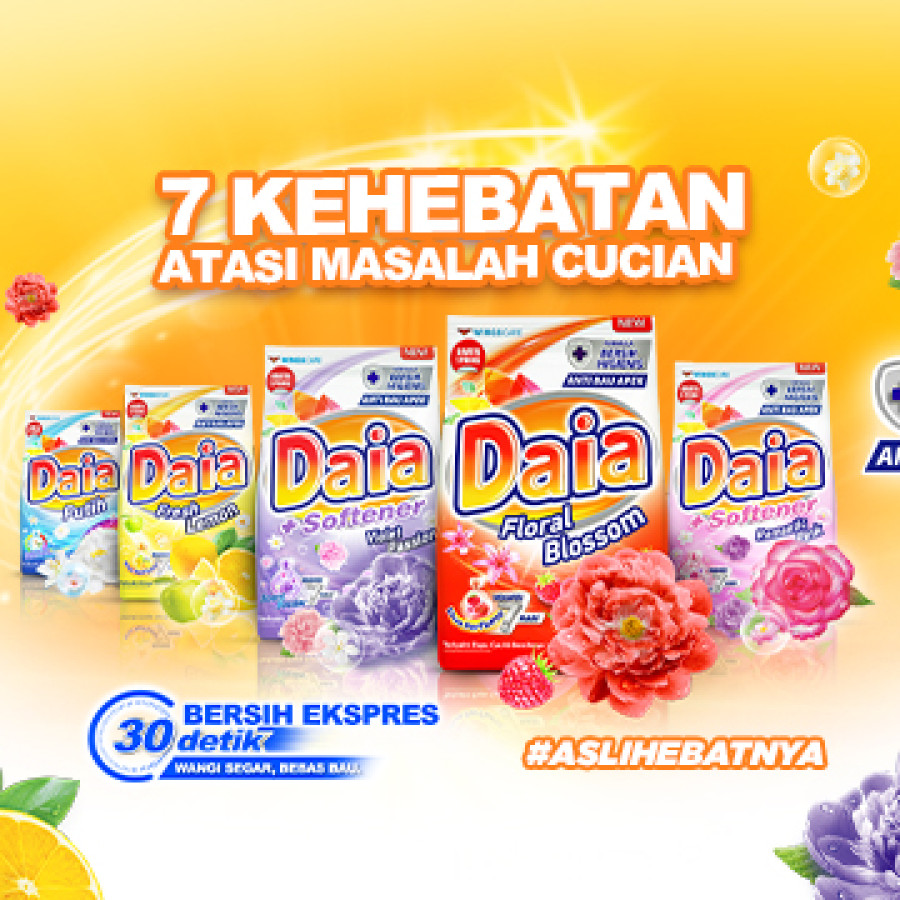 Daia Detergen Bubuk - Powder Detergen