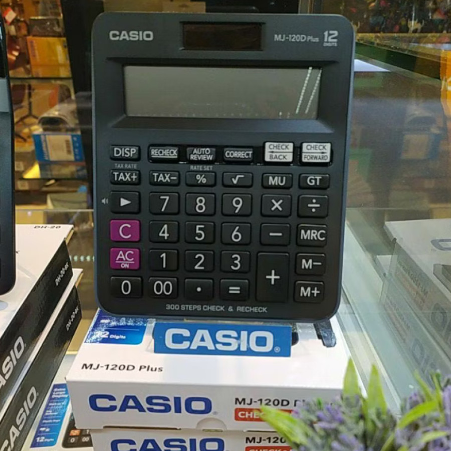 Kalkulator merk Casio MJ 120D