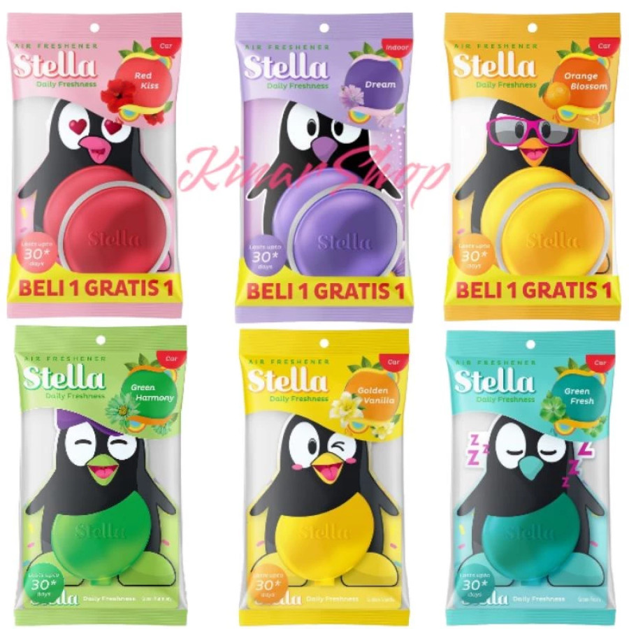 Stella Pinguin Daily Freshness 7ml / Stella Parfume Mobil / Stella ...