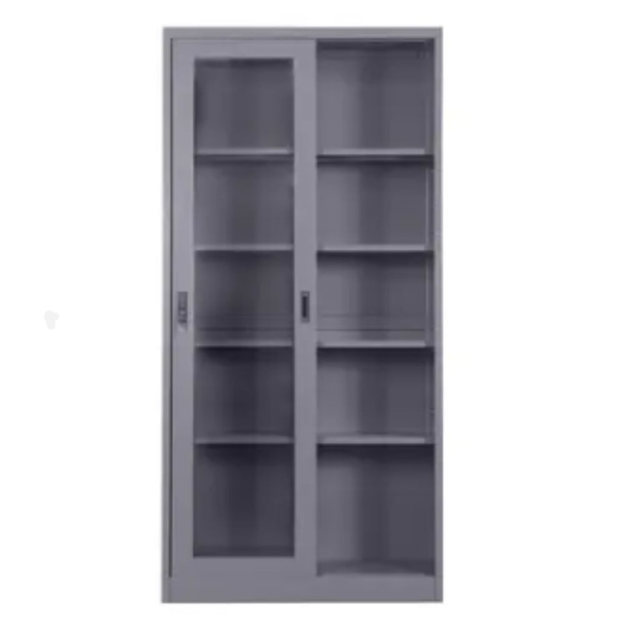 TIGER ALMARI FC-E18 (FULL HEIGHT) 2 PINTU SLIDING KACA