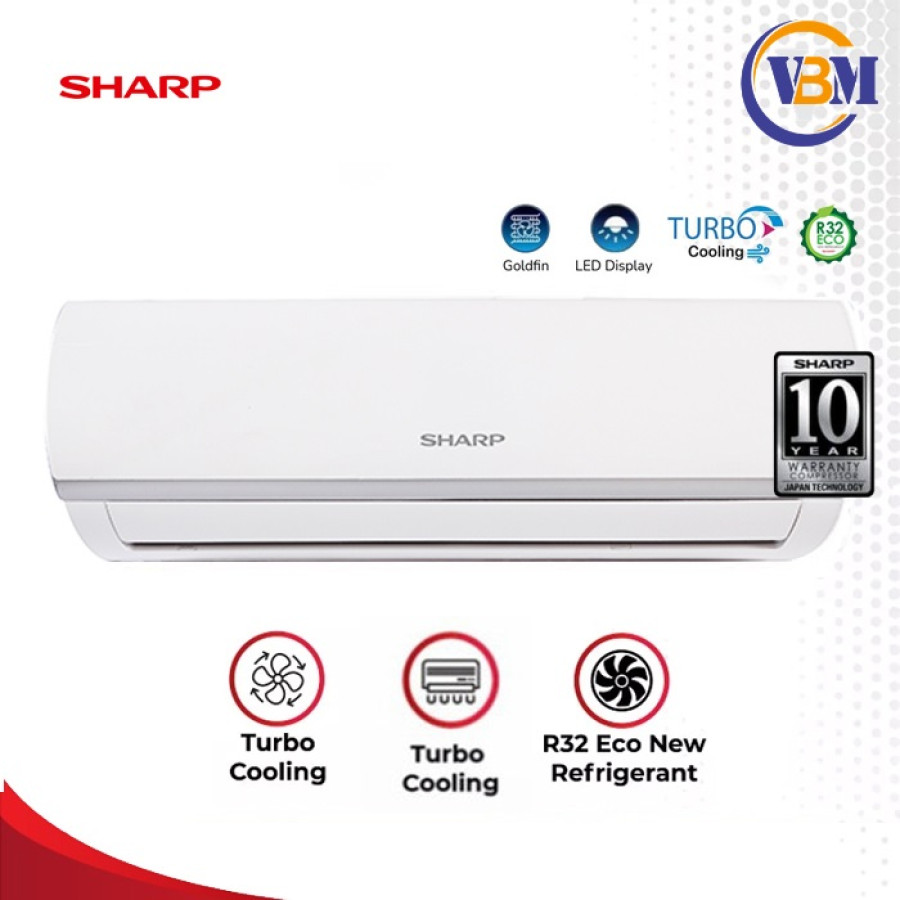 Sharp AC Split Standard 2 PK - AH-A18ZCY (Unit Only)