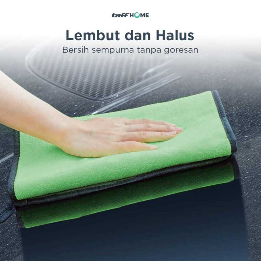 TaffHOME Kain Lap Handuk Microfiber 600gsm