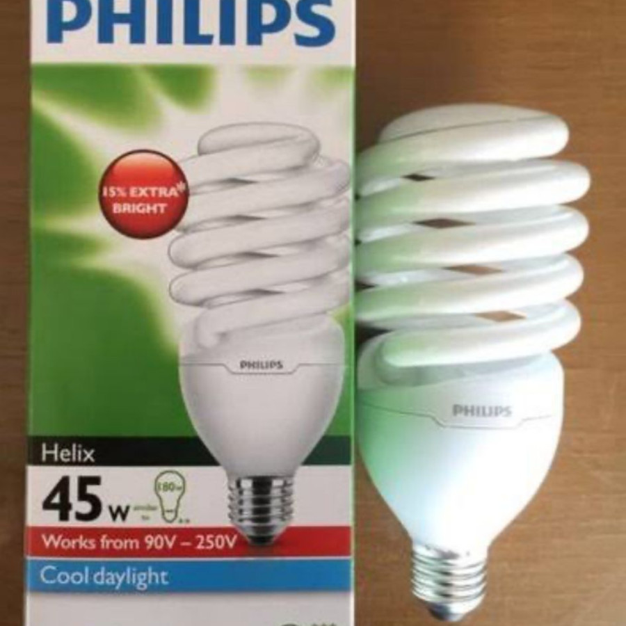 Philips Lampu Hemat Energi 45 watt tipe ulir