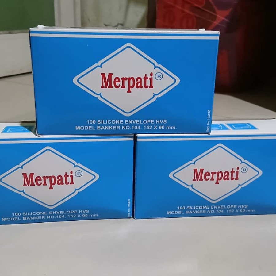 Amplop Merpati No.104 Silicone Envelope HVS / Model Banker 152 x 90 mm ...