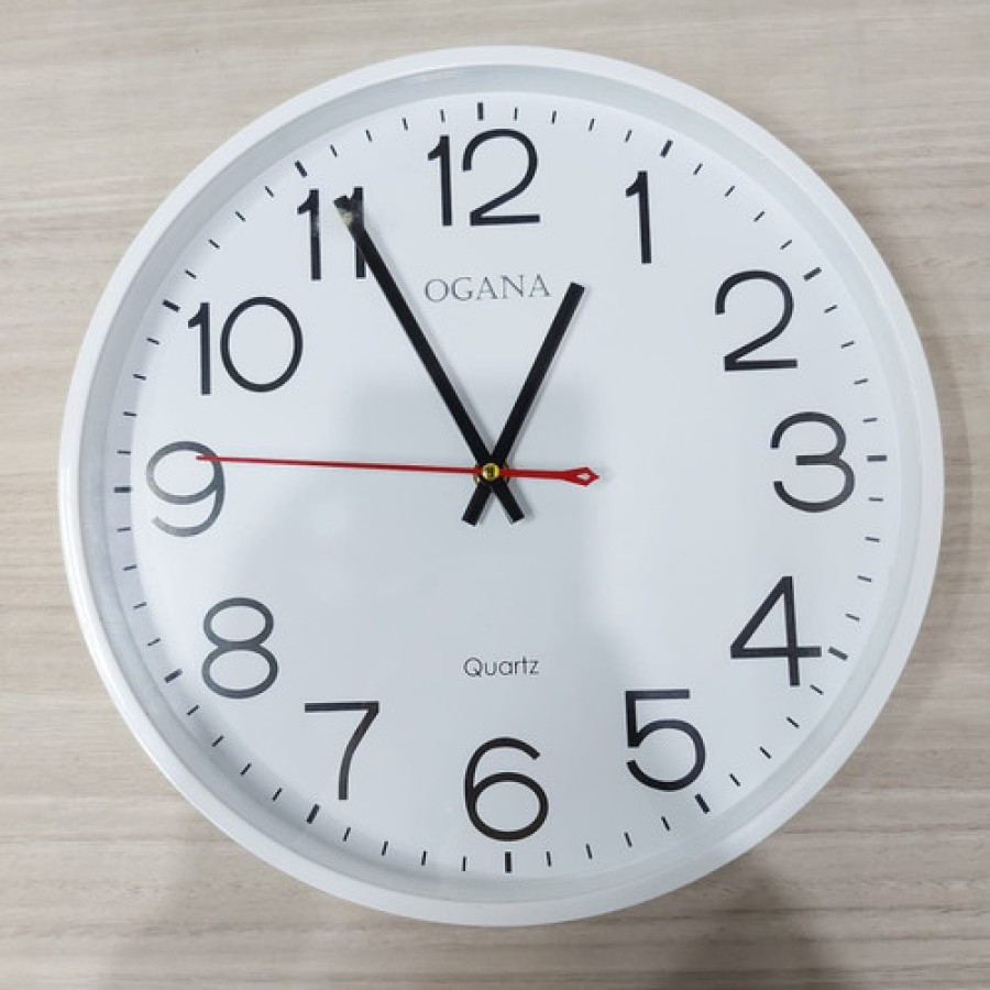 Jam Dinding Quartz OGANA