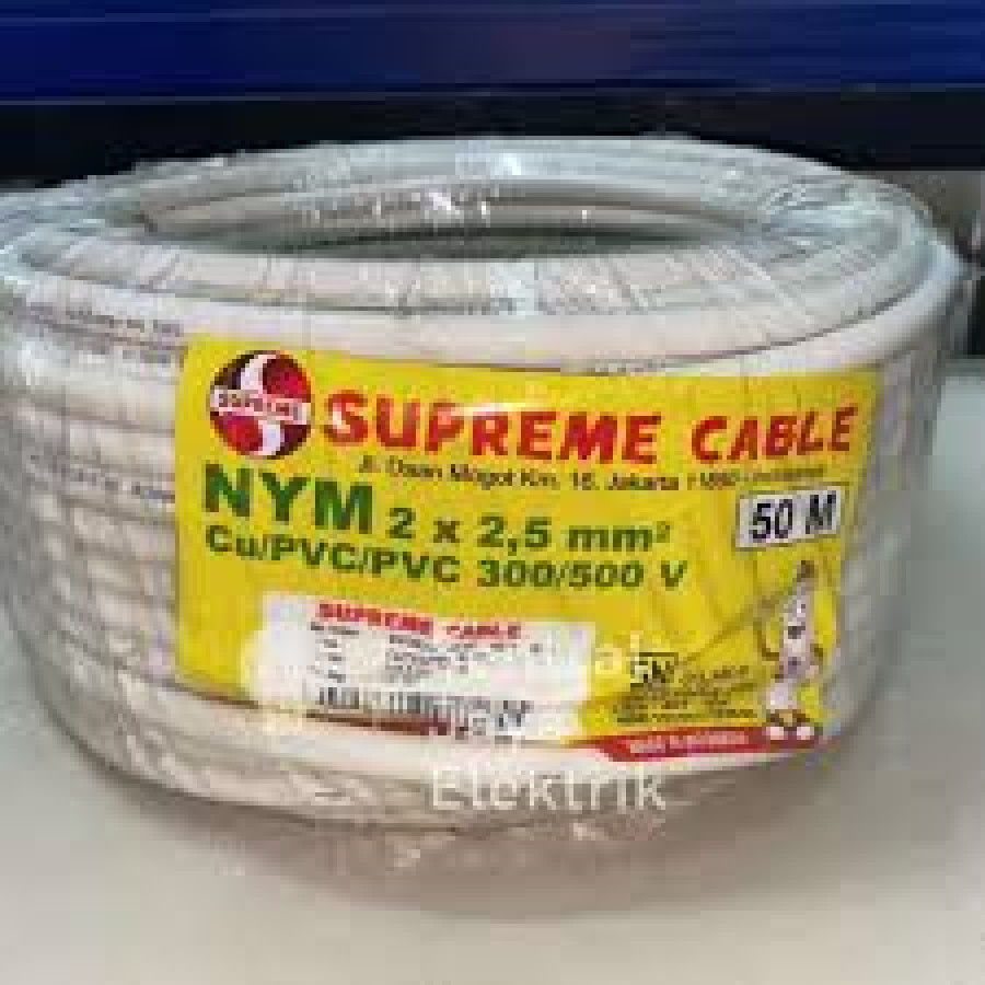 KABEL Merk Supreme NYM 1 Roll isi 50METER