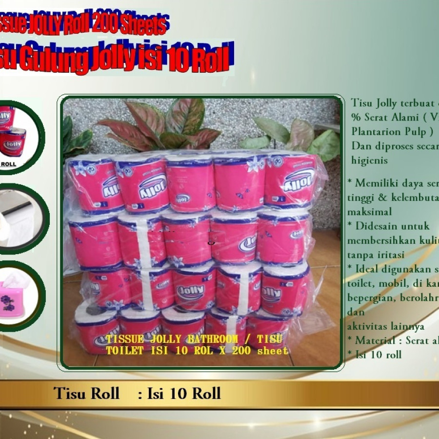 Tissue Roll Merk Jolly