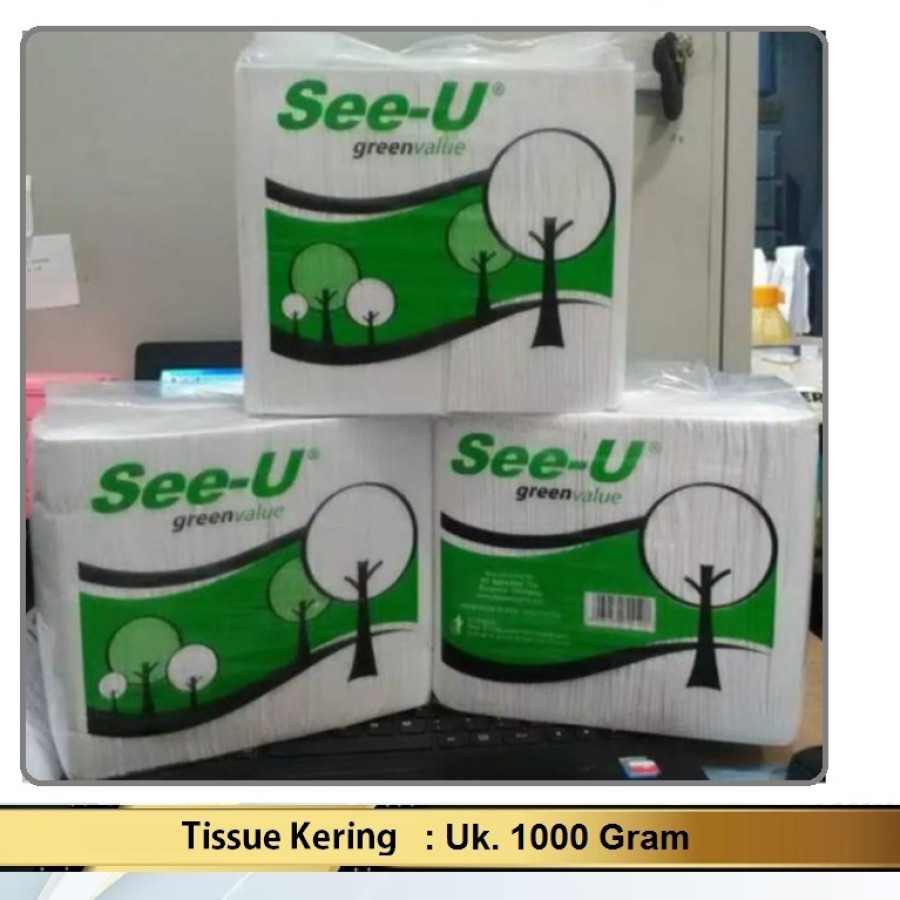 Tissue Kering Berat 1000 gr See U