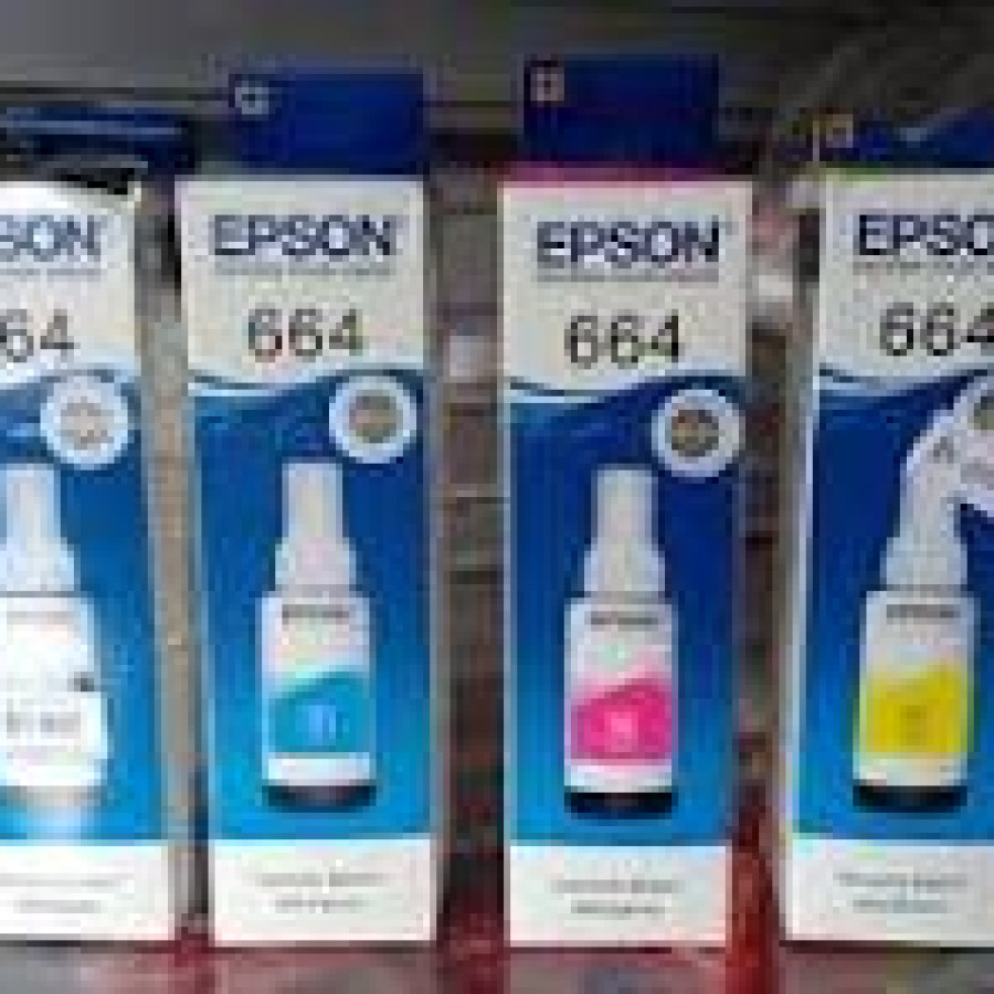 Tinta Printer (Original, Hitam) Mek Epson