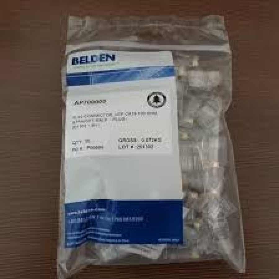 Connector Rj45 (Utp Cat.6, Isi 50 Buah) Belden