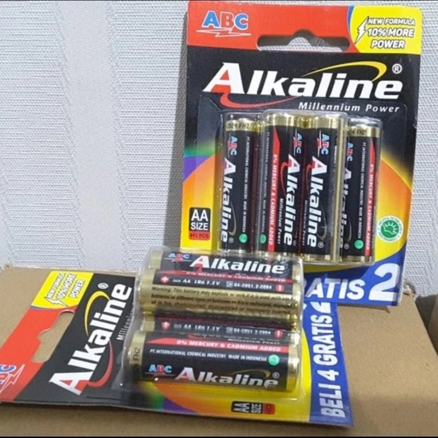 Baterai ABC Alkaline A3 Alkaline