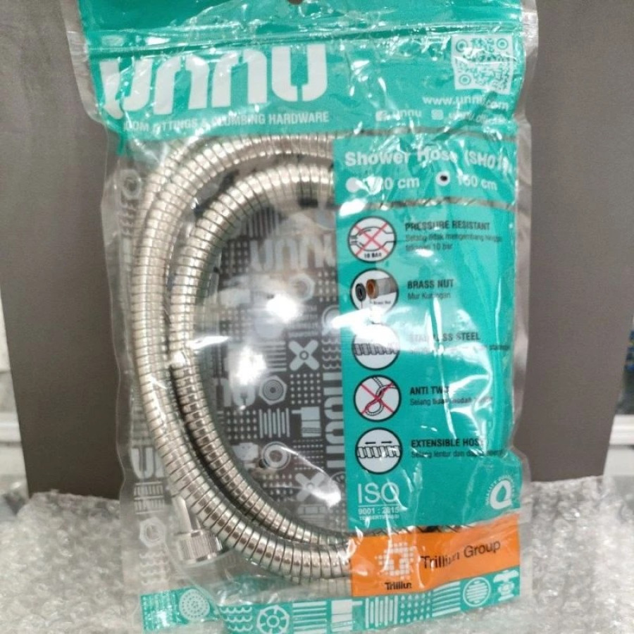 SELANG SHOWER FLEKSIBEL SHOWER HOSE 120 CM UNNU