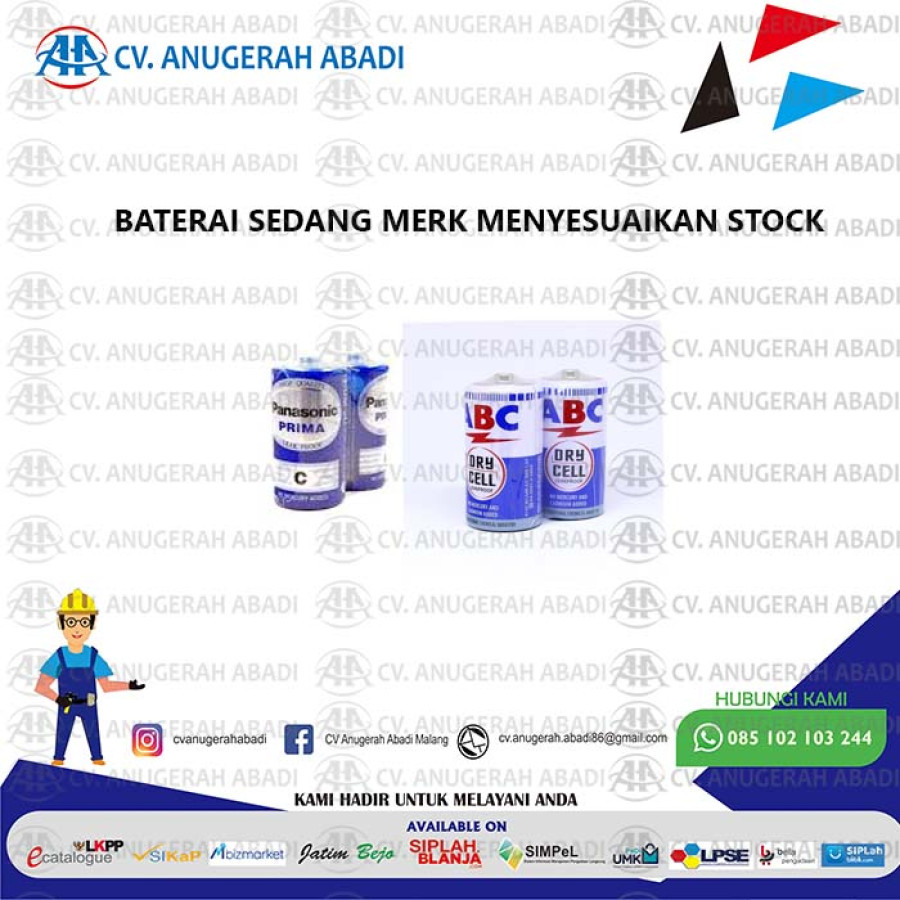 BATERAI SEDANG C ABC